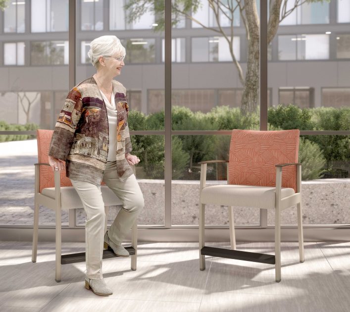 High performance guest seating for Healthcare- Integra Seating