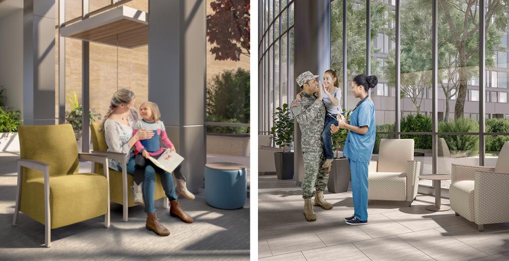 High performance guest seating for Healthcare- Integra Seating