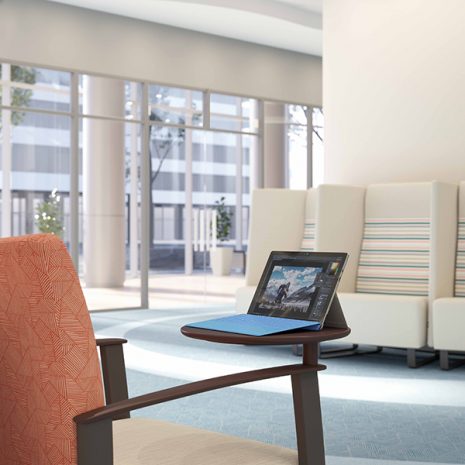 Lounge Seating with Ultra-strong Tablet Arms / Work Platforms - Integra ...