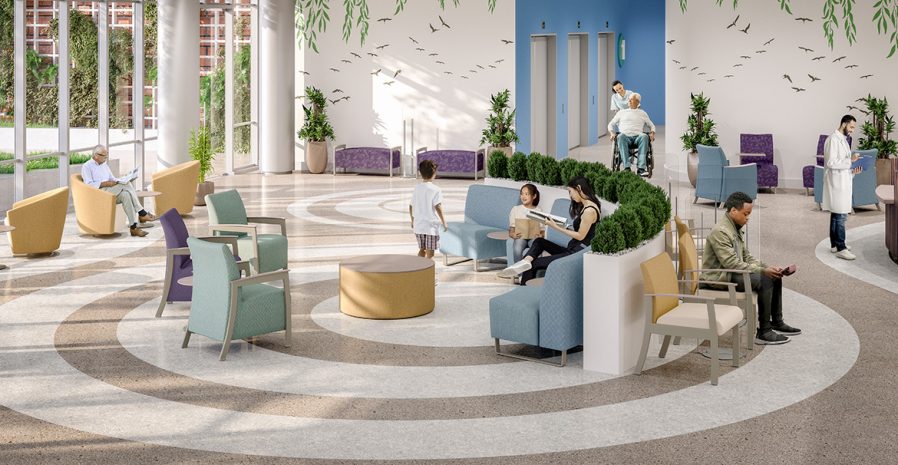 High performance guest seating for Healthcare- Integra Seating